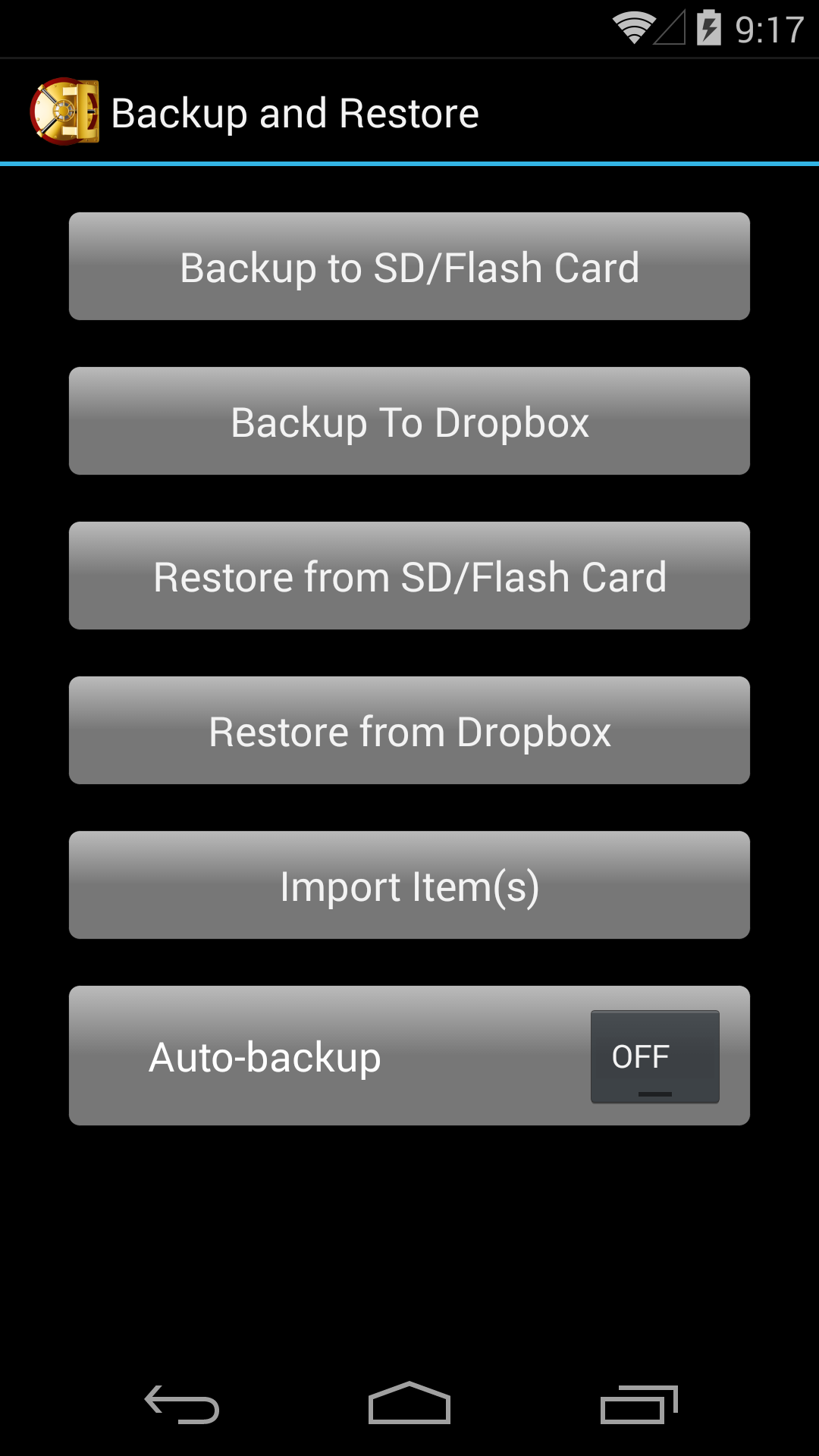 User Guide - DataVault Password Manager for Android