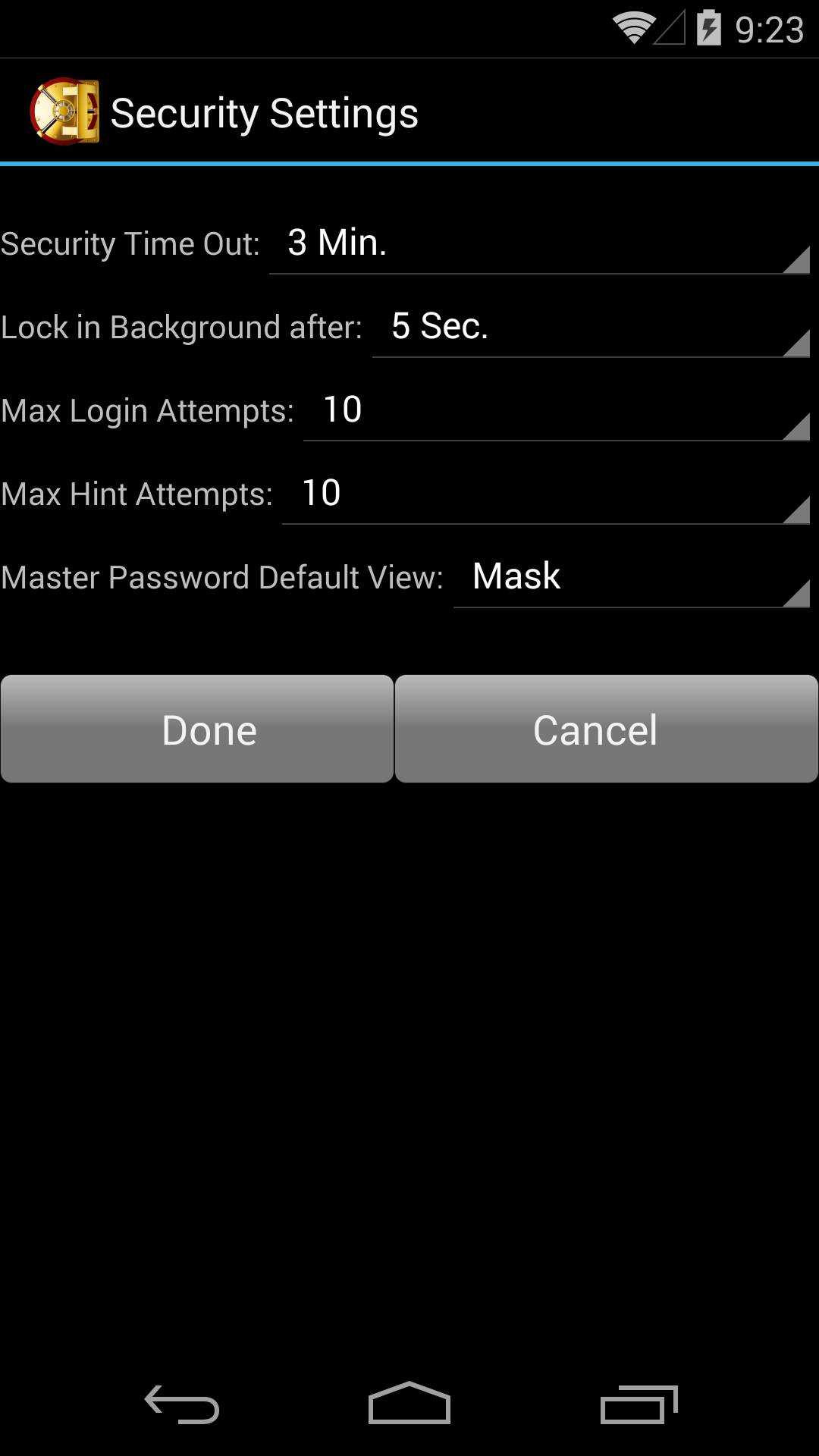 User Guide - DataVault Password Manager for Android